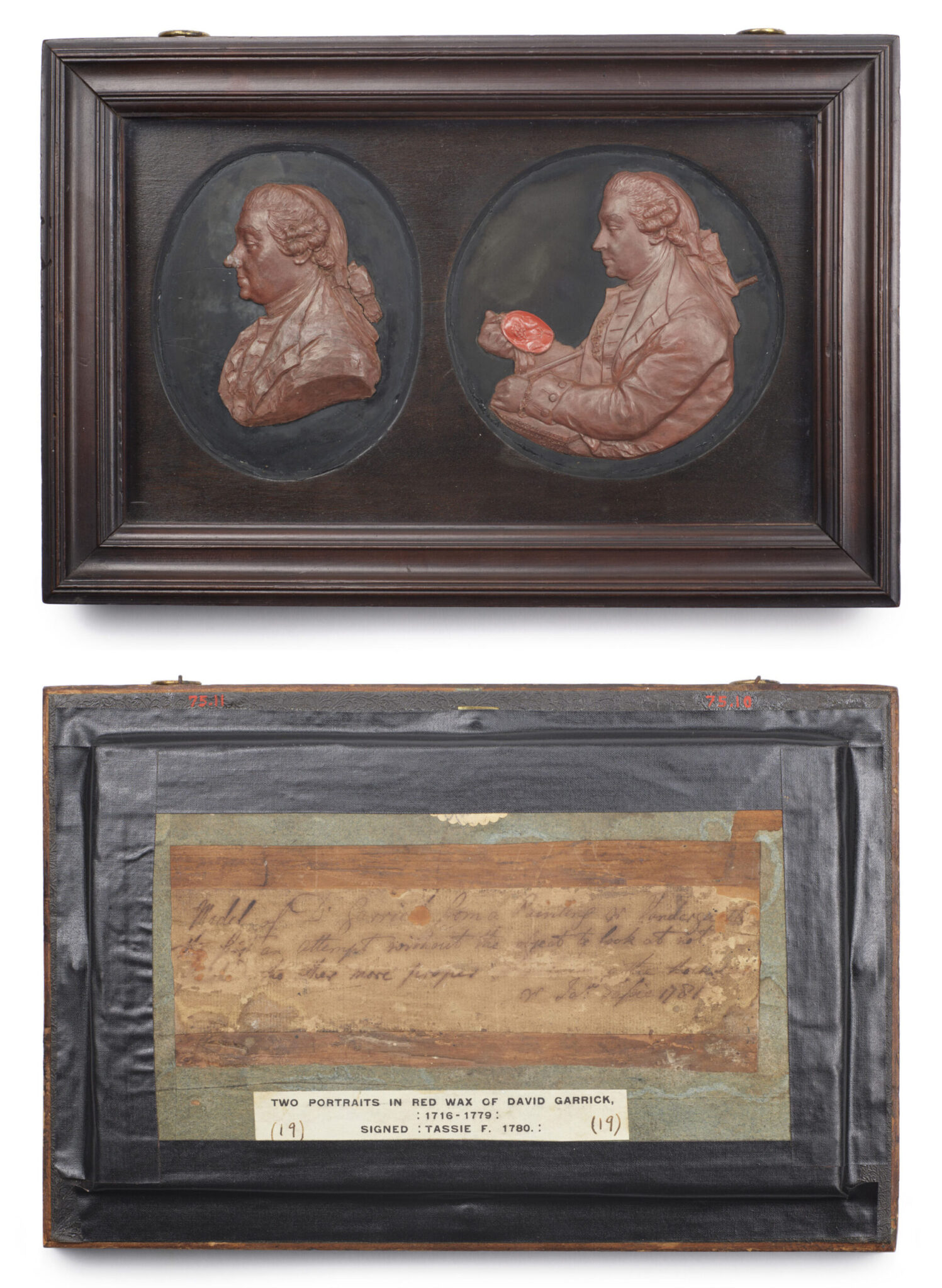 Two Wax Portraits of David Garrick by James Tassie – The Journal of the ...